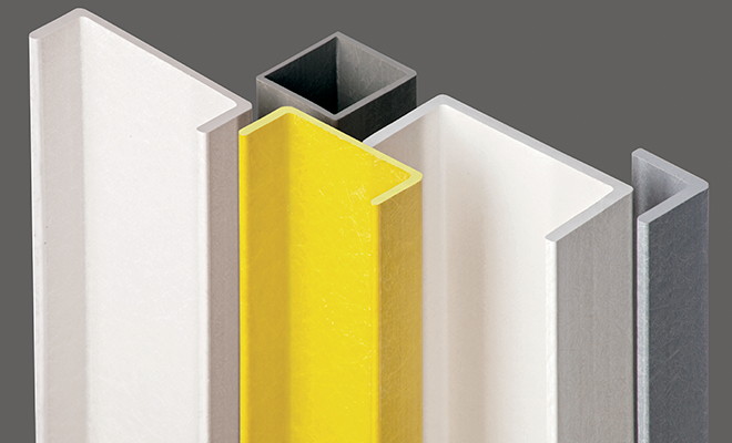 Perfiles plásticos Pultrux - Stabilit - compuestos de fibra de vidrio.